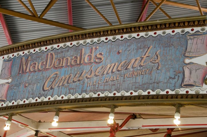 National Carousel Association - Canberra Carousel - Rounding Board