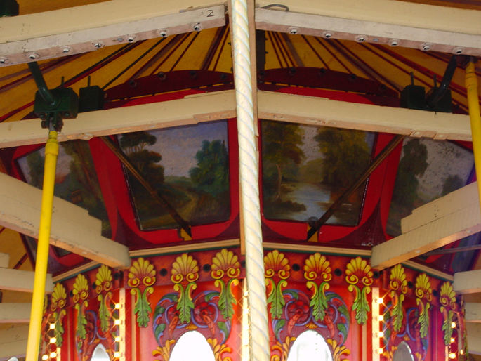 National Carousel Association - The Entrance Carousel - Upper Scenary ...
