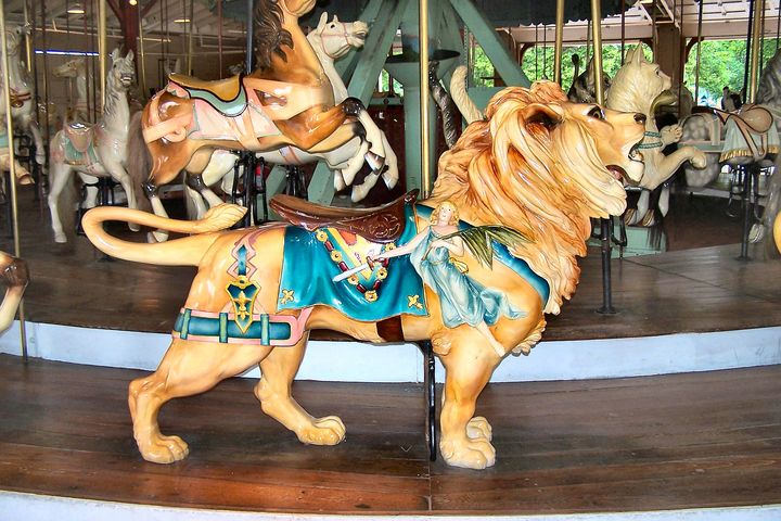 National Carousel Association - The Dentzel Carousel at Ontario Beach ...