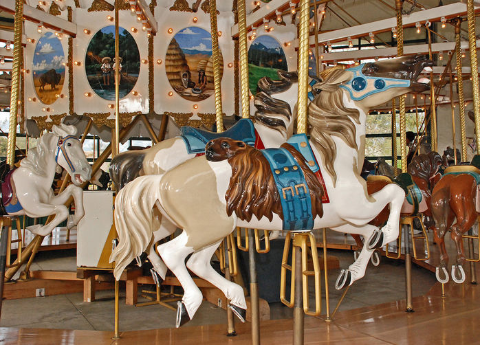 National Carousel Association - Santa Barbara - Allan Herschell Outside ...