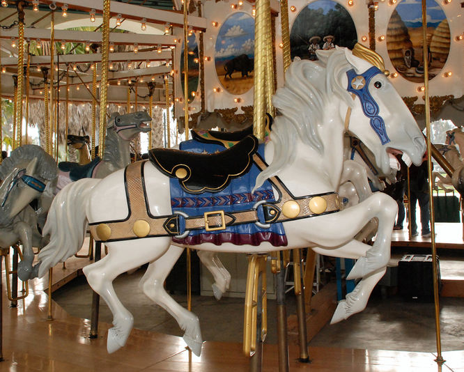 National Carousel Association - Santa Barbara - Allan Herschell Outside ...